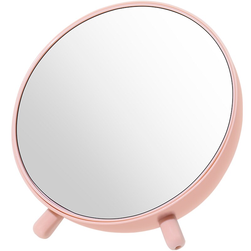 Round Vanity Mirror Storage Box One Simple Desktop... – Vicedeal