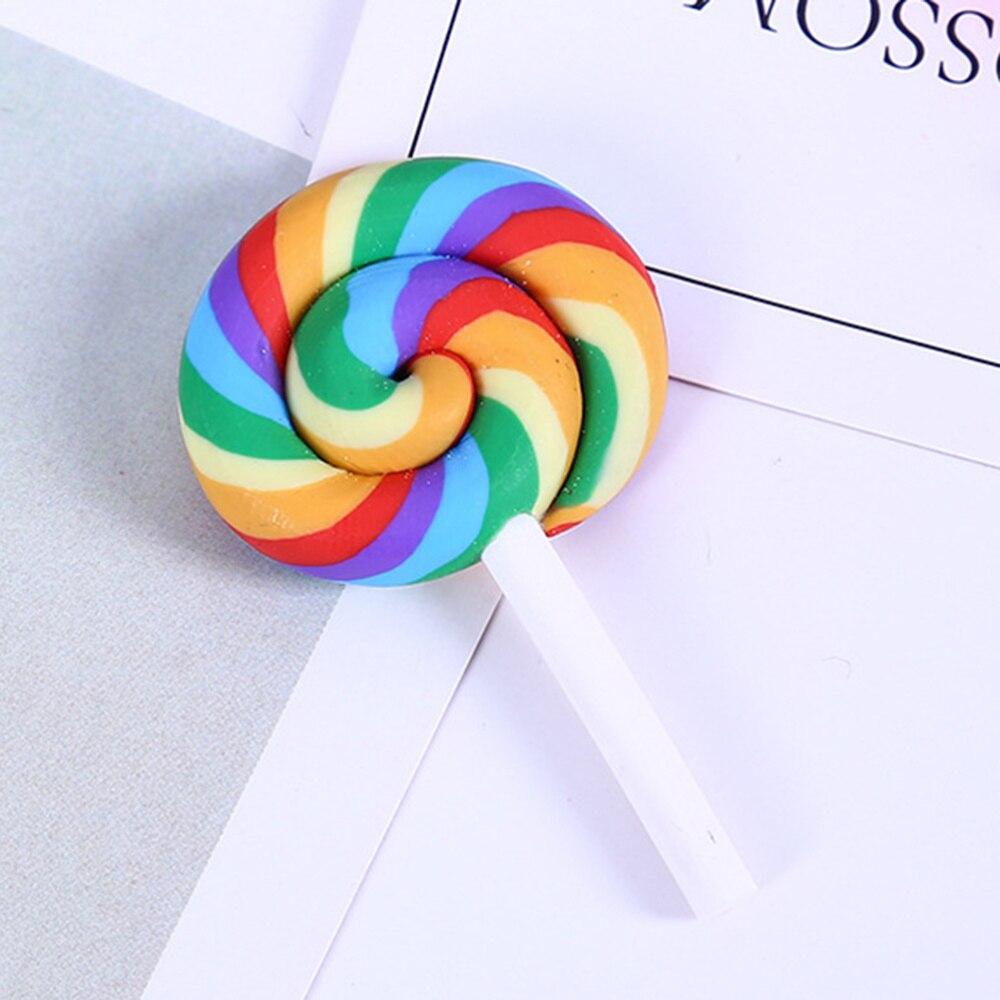 12pcs Colorful Polymer Clay Lollipop Supplies Cand... – Grandado