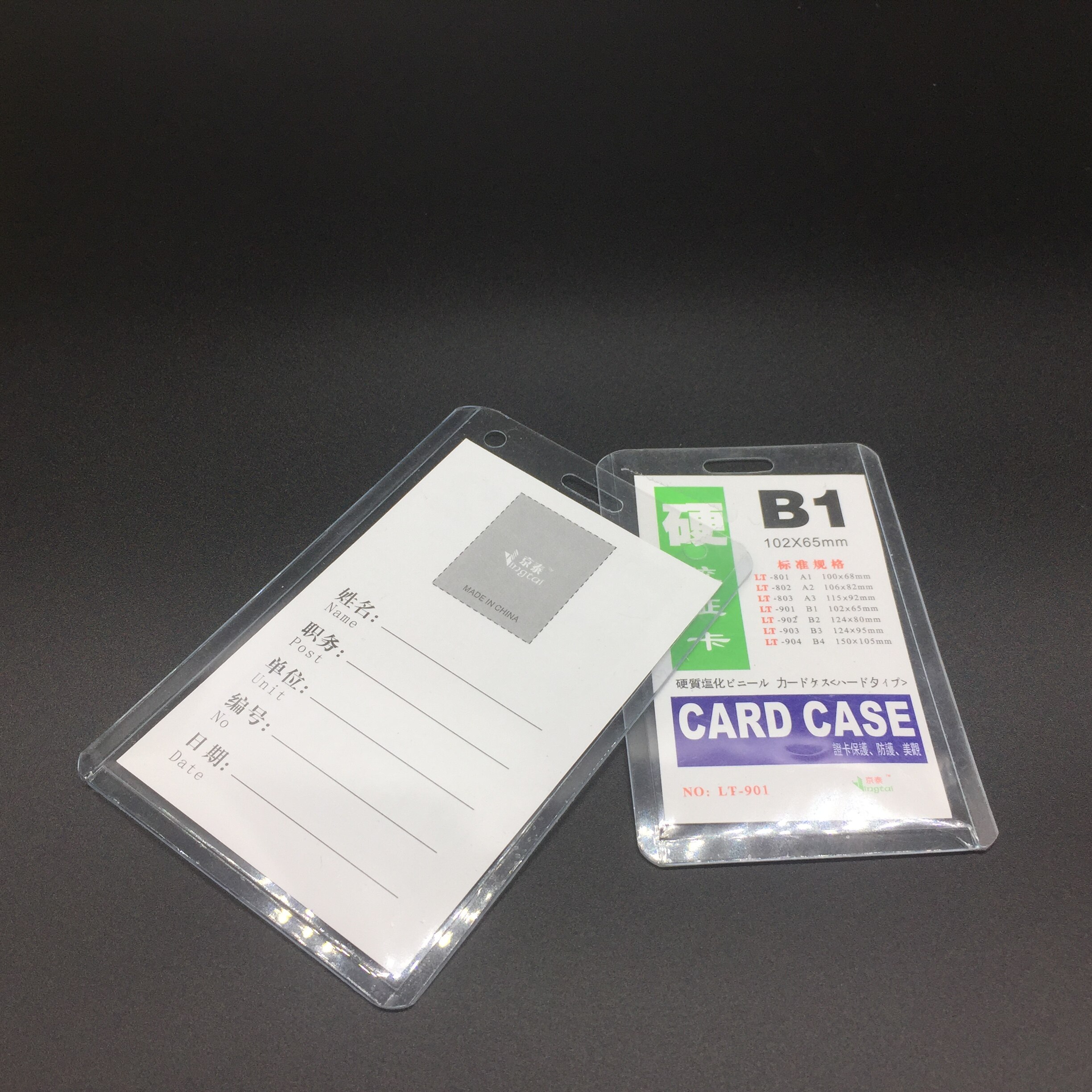 10 pcs/lot Convenient Clear PVC Badge Holder Work ... – Grandado