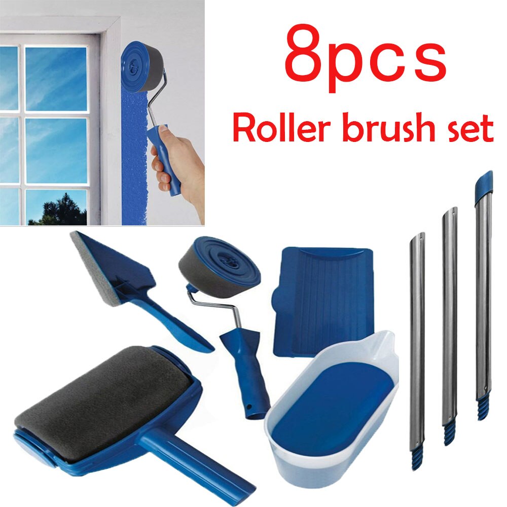 8Pcs Multifunctionele Verf Runner Roller Kit Pro C... – Grandado