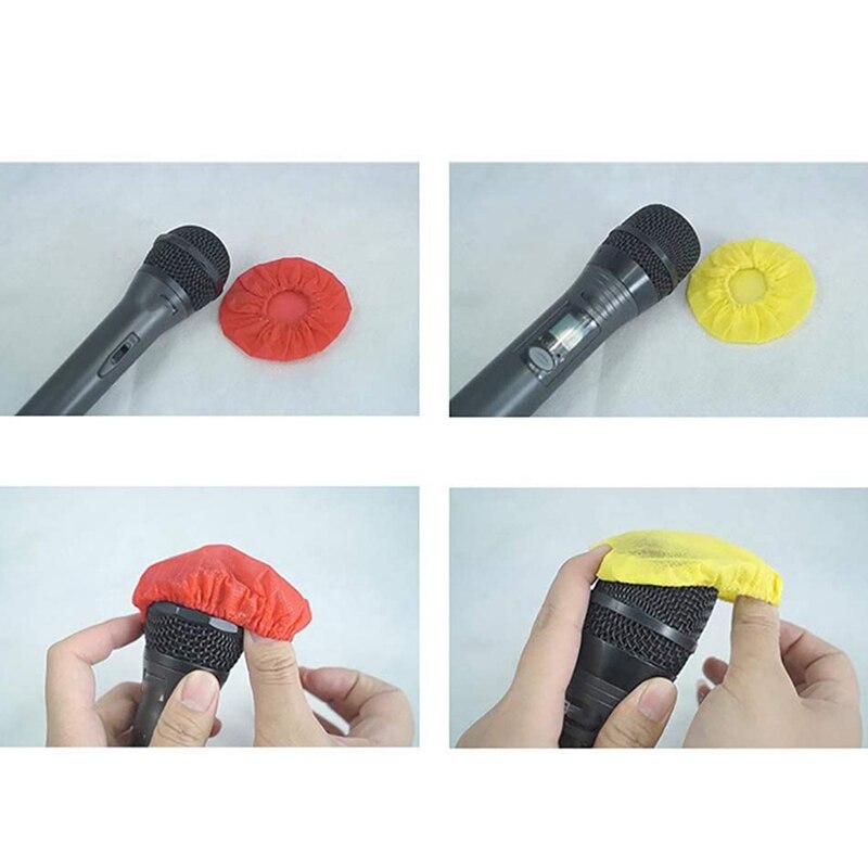 200 Pcs Disposable Microphone Cover, Non Woven Fab... – Grandado