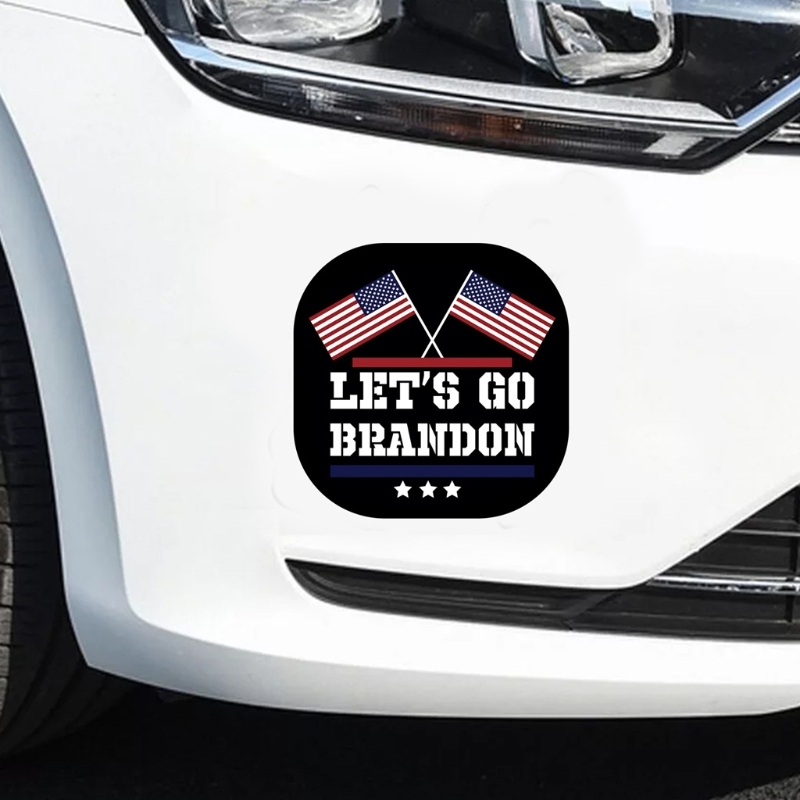 B36C Leuke Let's Go Brandon Stickers Voor Wate... – Grandado