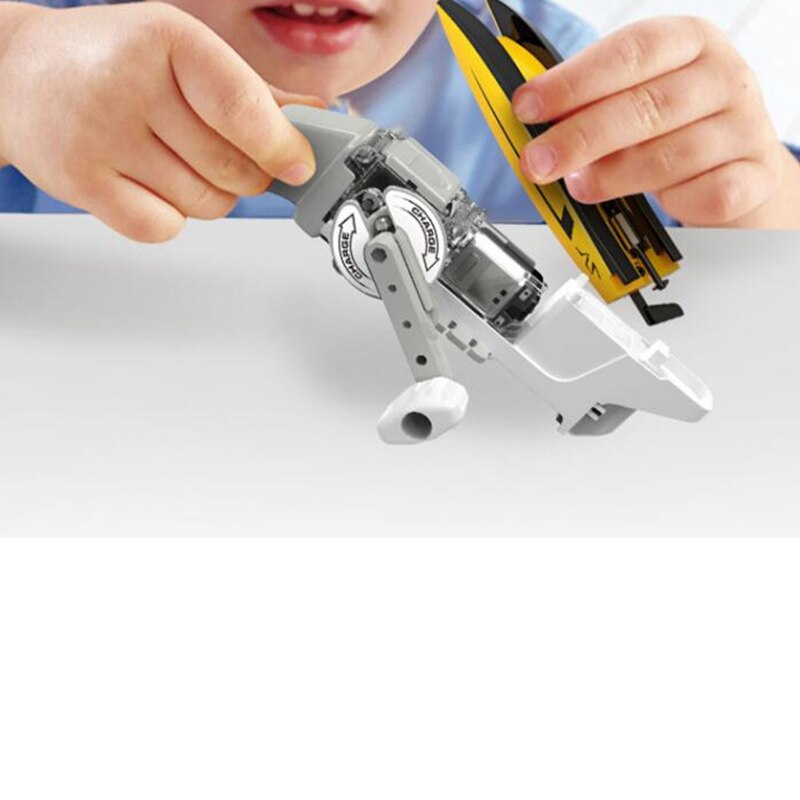 Manual Power Generation Boat Set Children Puzzle A... – Grandado