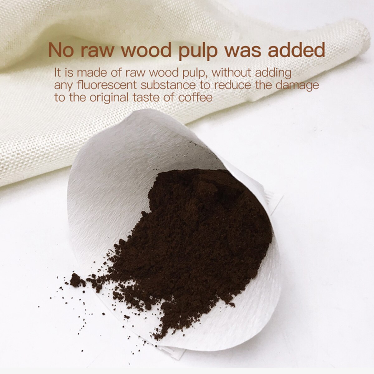 Filtros de café desechables de 50 Uds., filtro de ... – Grandado