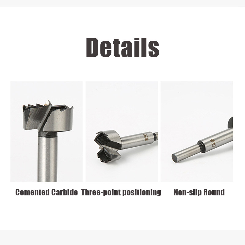 Juego de brocas multidientes Forstner, Kit de broc... – Grandado