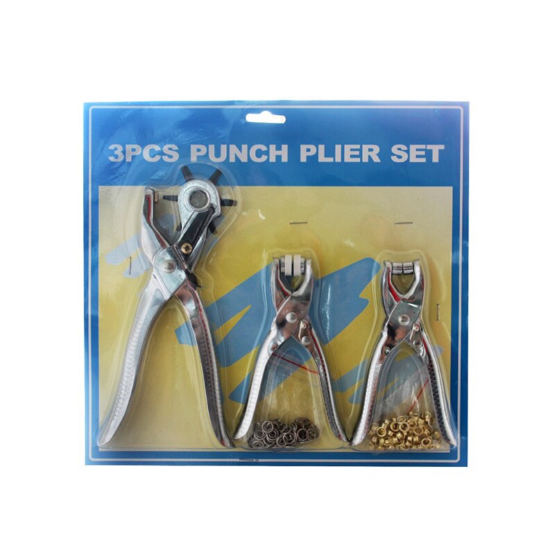 3pcs/set punch plier set Duty Leather Hole Punch H... – Grandado