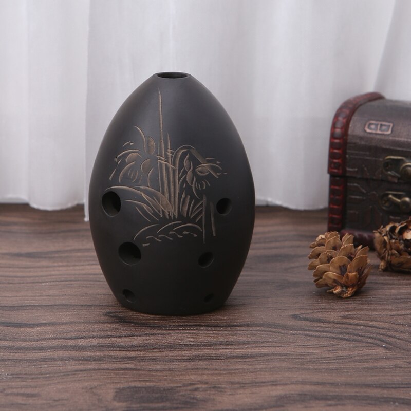 8 löcher Ocarina Schwarz Ton Xun Musical Instrumen... – Vicedeal