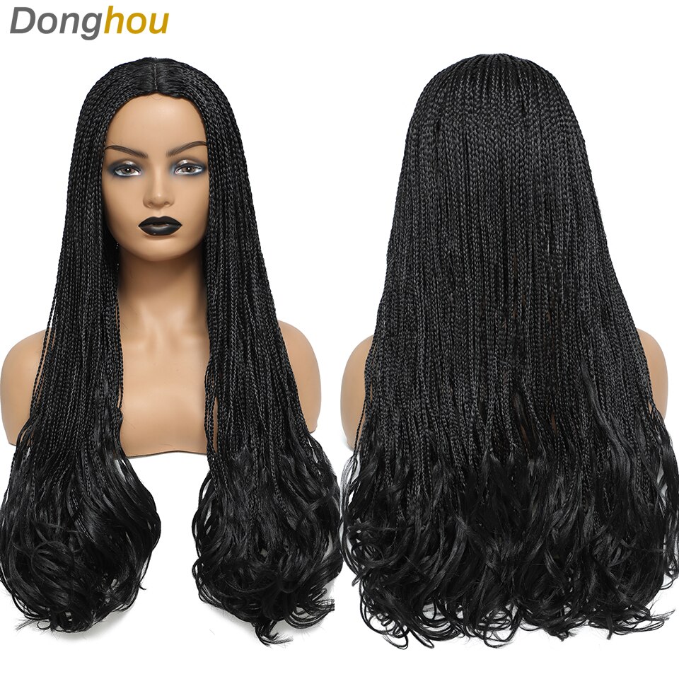Donghou Box Braided Wigs On Clearance Ombre Grey K... – Grandado