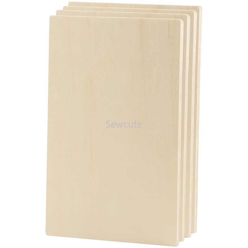 5 Pcs Unfinished Houten Plaat Blank Board 10.6X7 I... – Vicedeal
