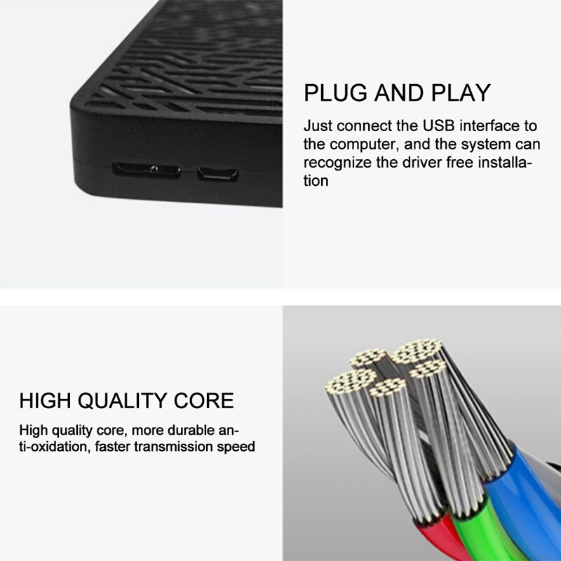 USB3.0 Mobile Optical Drive DVD/CD Burner 3-in-1 I... – Vicedeal