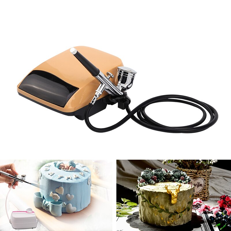 Mini Airbrush Compressor kit For Decorating Cake – Vicedeal