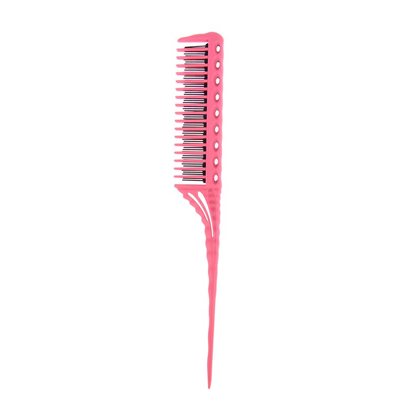 3-Row Teeth Teasing Comb Detangling Brush Tail Com... – Grandado