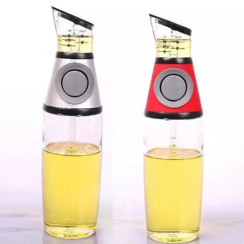 500ml Quantitative Press Oil Can Measure Oil Bottl... – Vicedeal