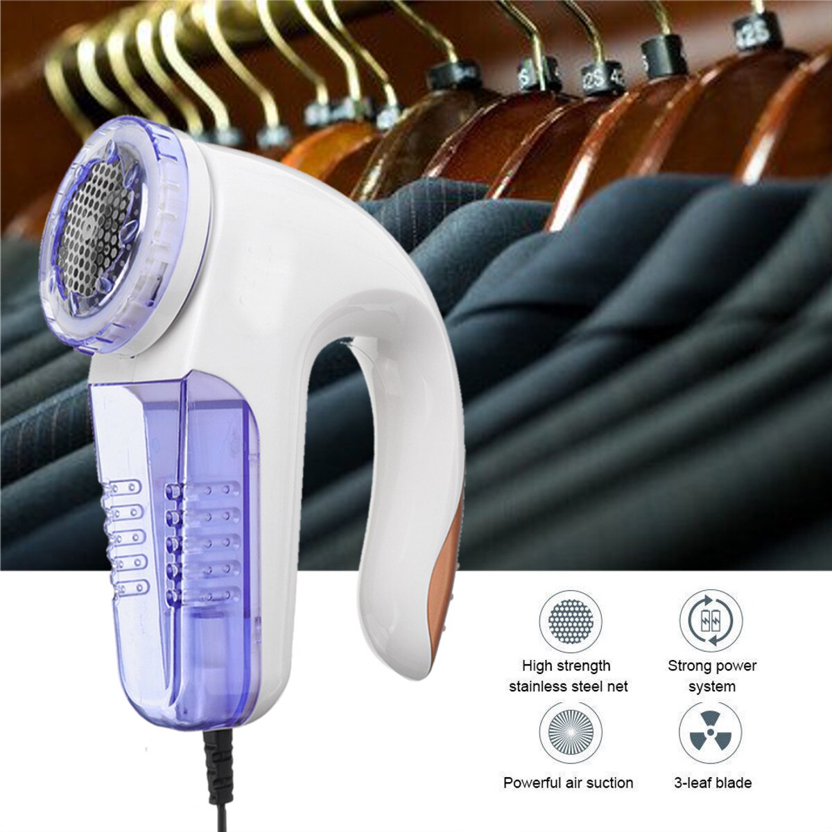 Lint Remover Electric Clothes Fuzz Pills Shaver Li... – Grandado