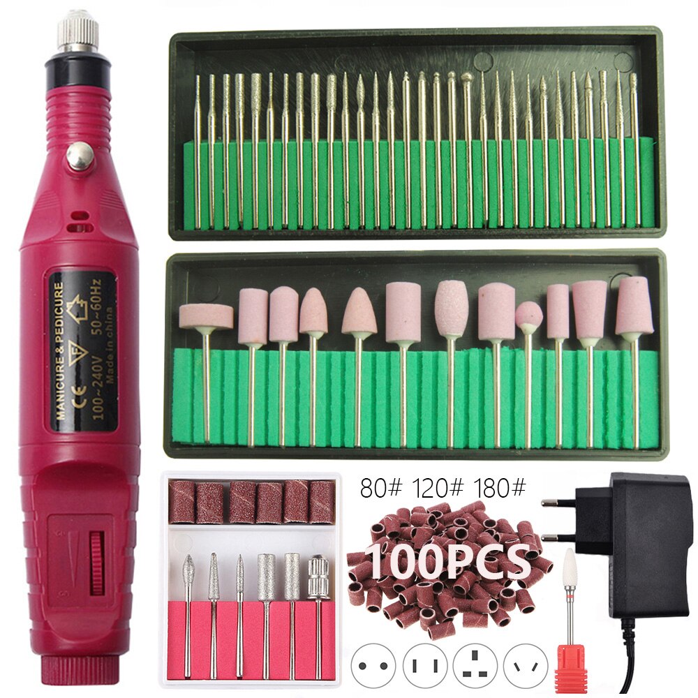 35000Rpm Electric Nail Boor Machine Manicure Boor ... – Grandado