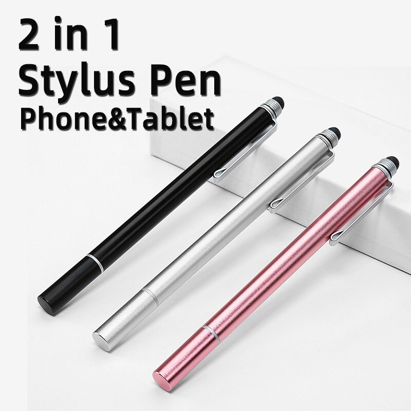 2 In 1 Stylus Pen For Smartphone Tablet Thick Thin... – Grandado
