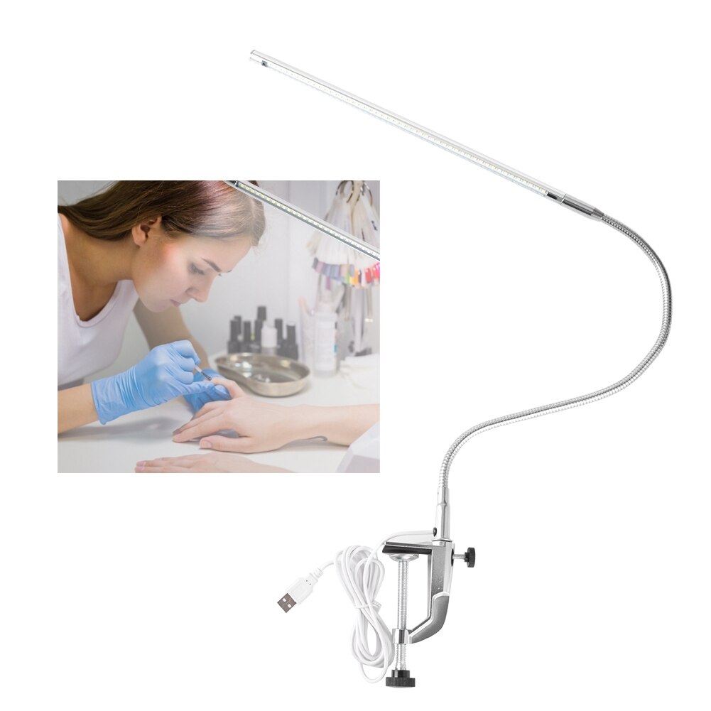 USB Einstellbare LED Schreibtisch Lampe Clip Tisch... – Grandado