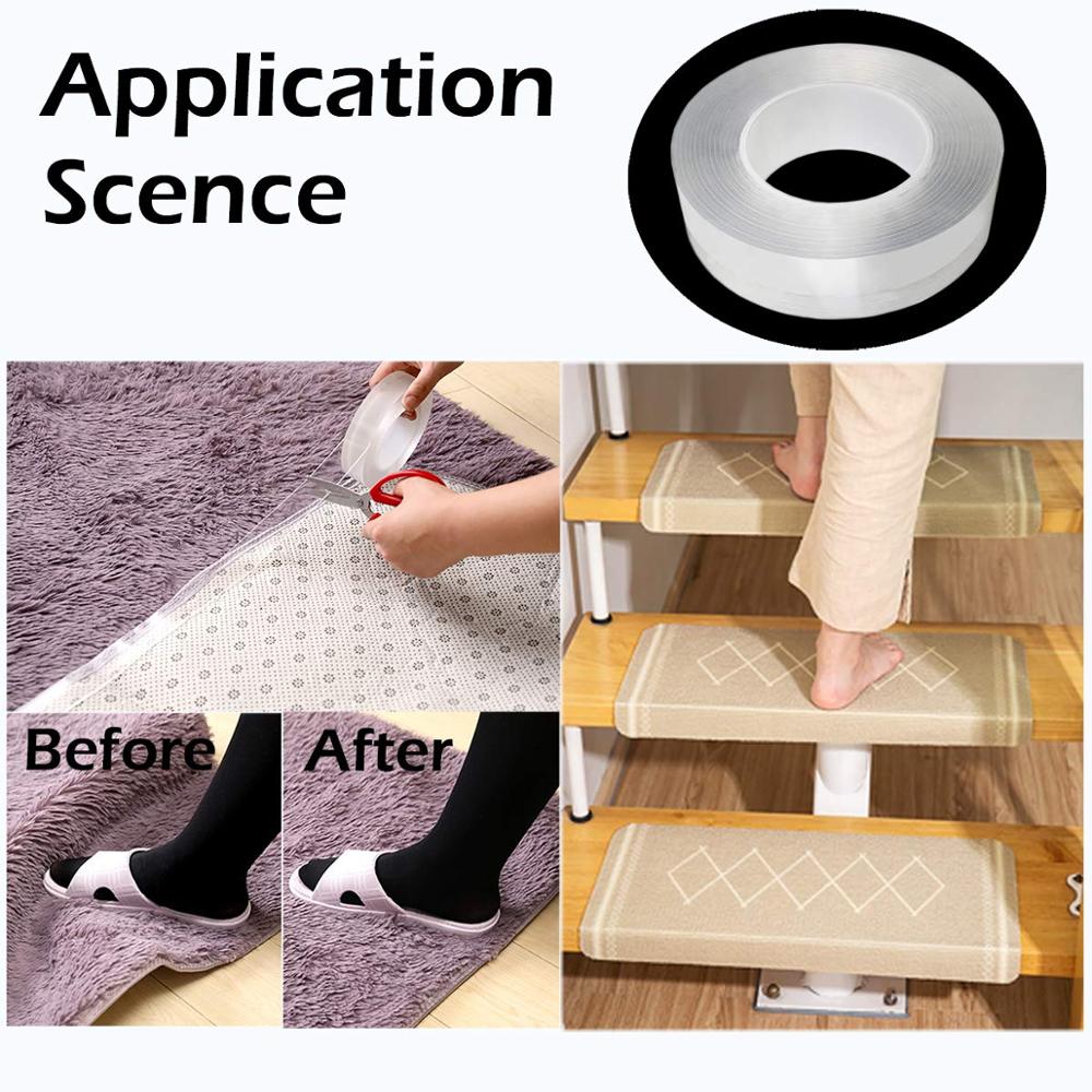 Nano Magic Double Sided Adhesive Tape, Reusable Wa... – Vicedeal
