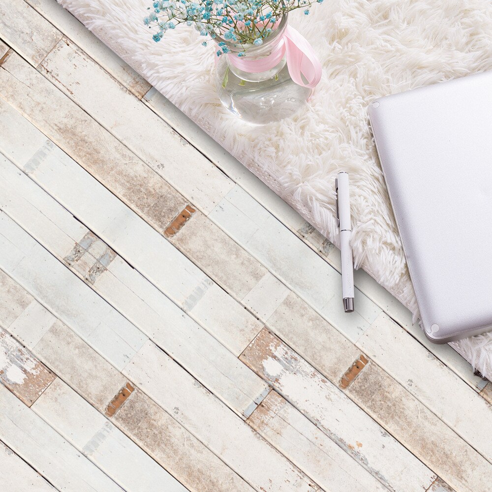 Self Adhesive Floor Tile Wood Sticker DIY Living R... – Grandado