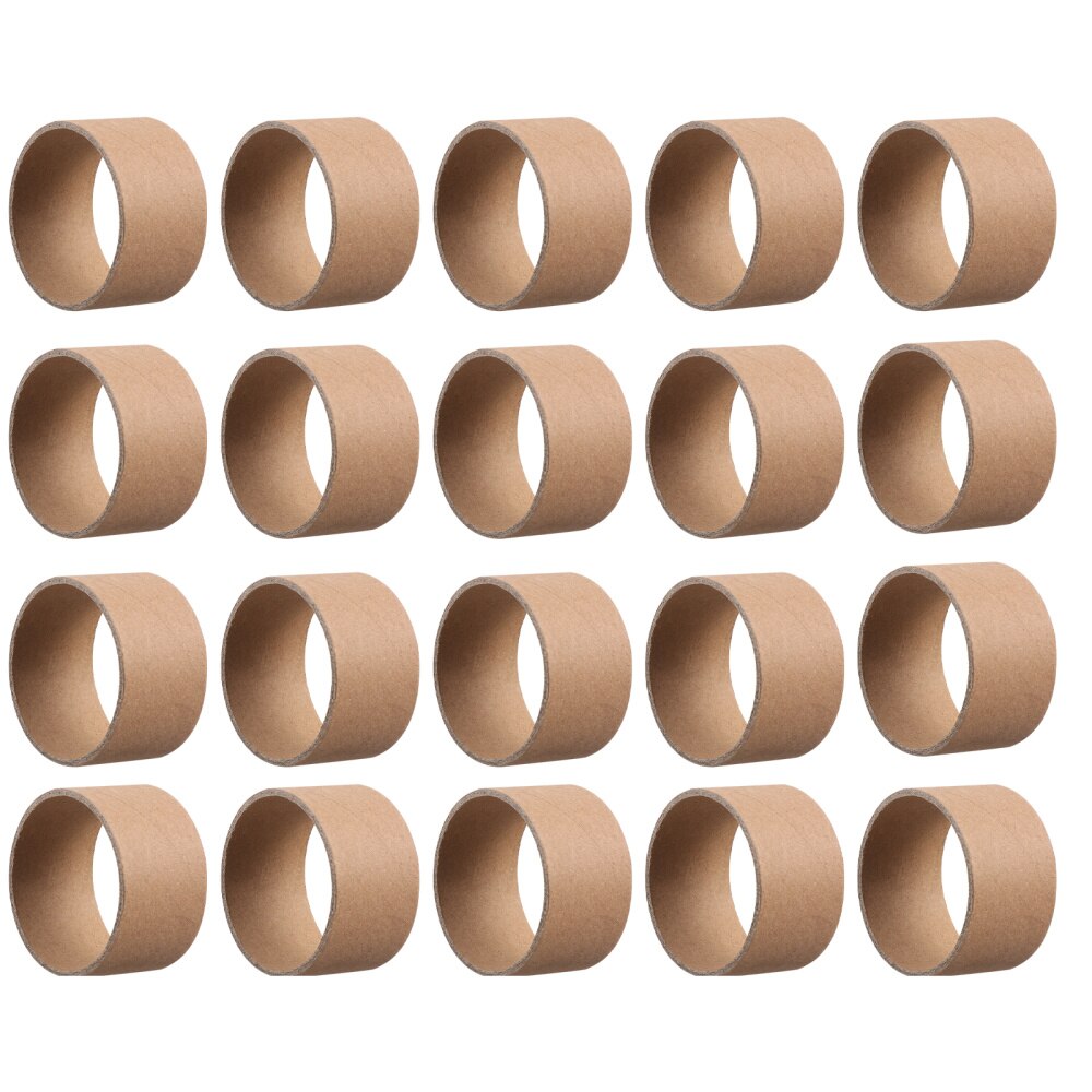 20Pcs Children DIY Craft Paper Rolls Round Brown P... – Vicedeal