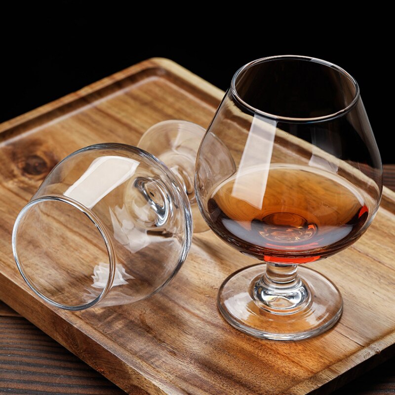 100-500ml Short Leg Brandy Whiskey Wine Glass Cup ... – Grandado
