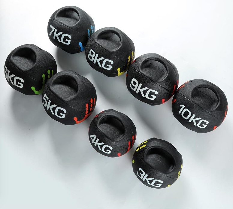 Binaural Medicine Ball Double-Handle Medicine Ball... – Grandado