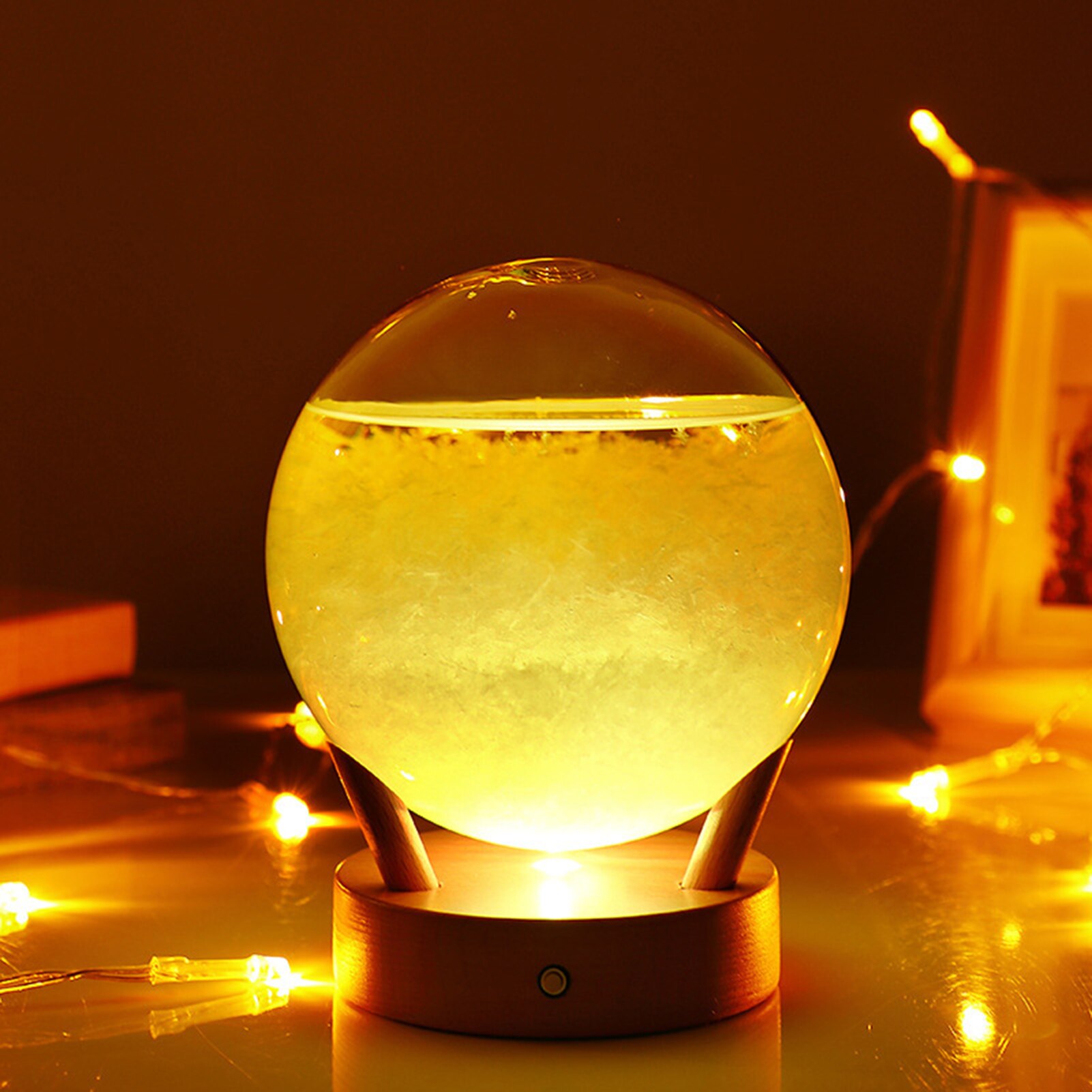 Glass Weather Station Light Up Weather Forecaster ... – Grandado