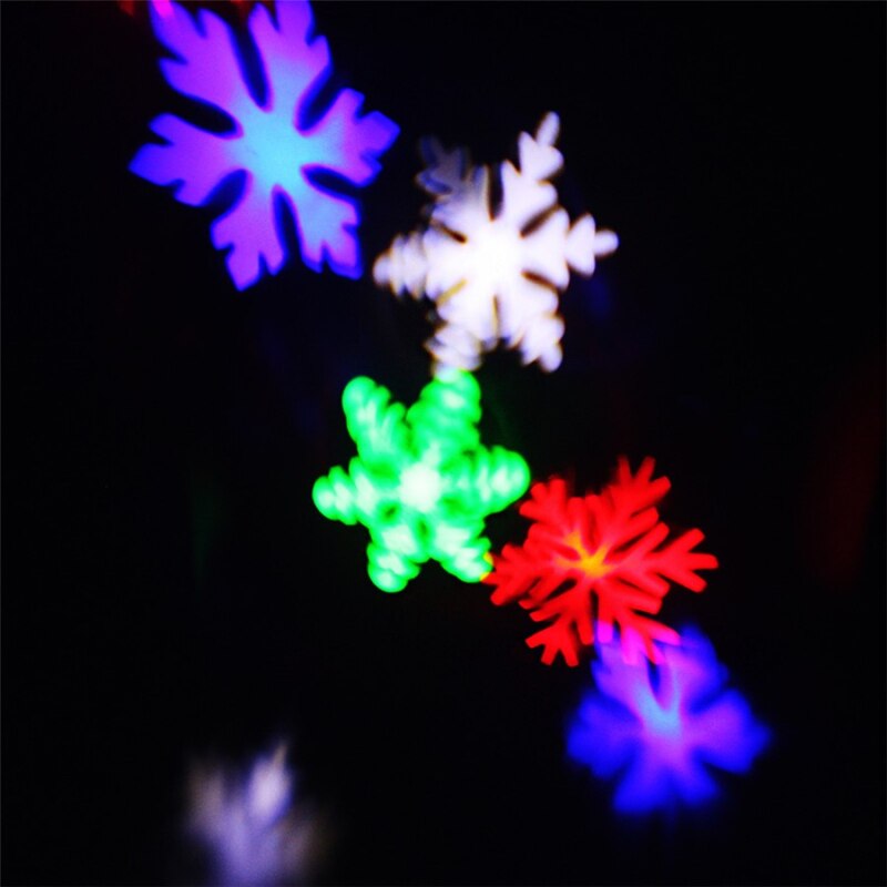 LED snowflake lamp christmas DJ lights outdoor sup... – Grandado