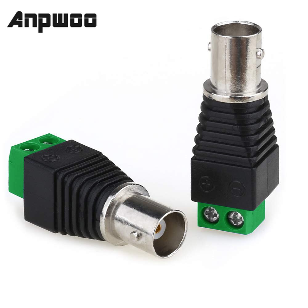 ANPWOO BNC Connectors for AHD Camera CVI Camera TV... – Grandado