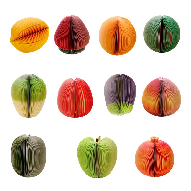 Note Paper DIY Fruit and Vegetable Note Paper Kawa... – Grandado