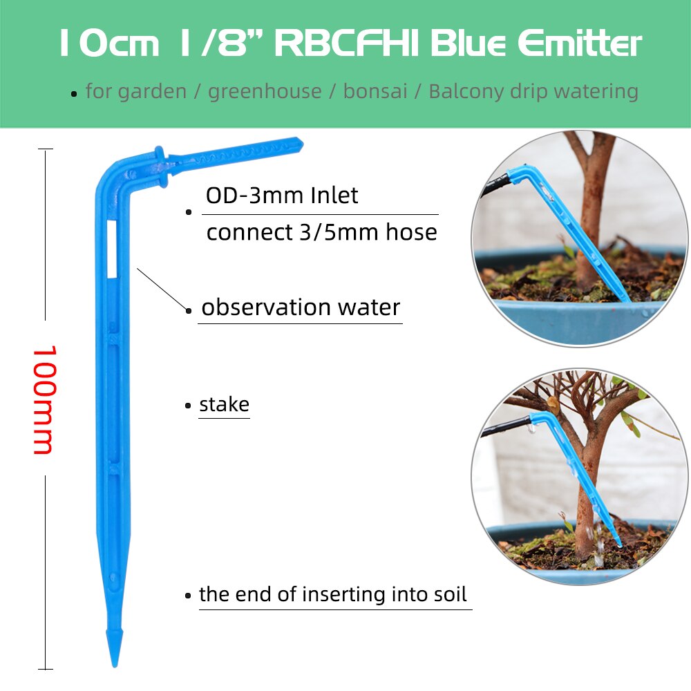 RBCFHI 3/5mm Blue Bending Drippers Garden Potted B... – Vicedeal