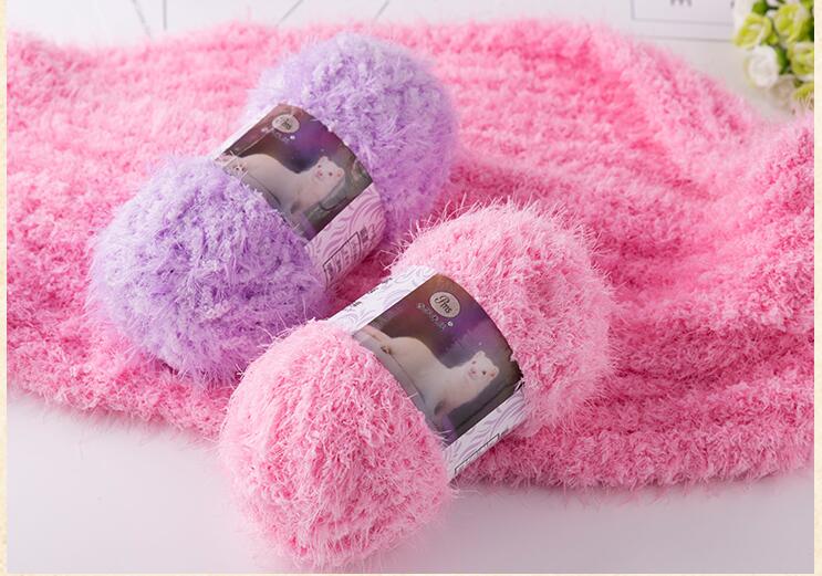 100g/bal Lang Haar Mink Garen Faux Fur Mohair Wol ... – Vicedeal