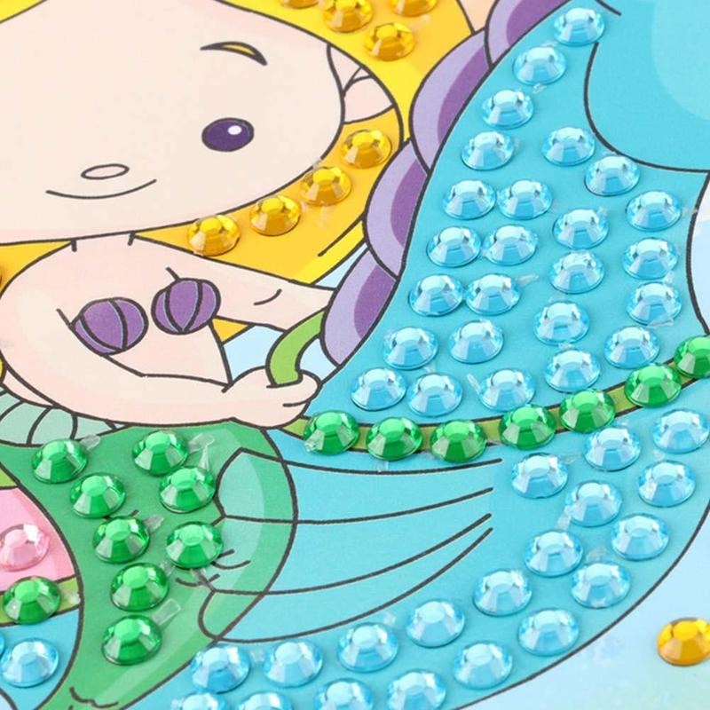 Kids Children Diamond Sticker Crystal Craft DIY Pa... – Vicedeal