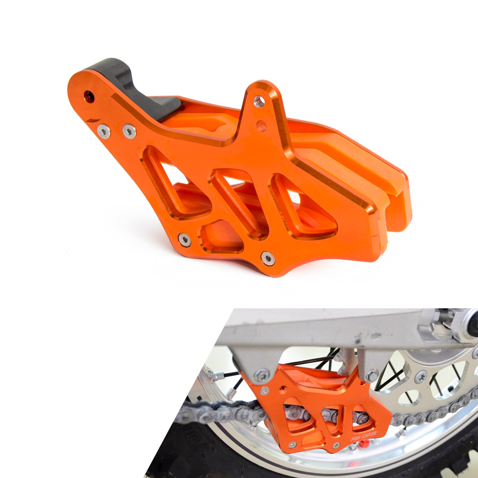 Schwinge Kette Slider kit CNC Kette Schutz Guide B... – Vicedeal