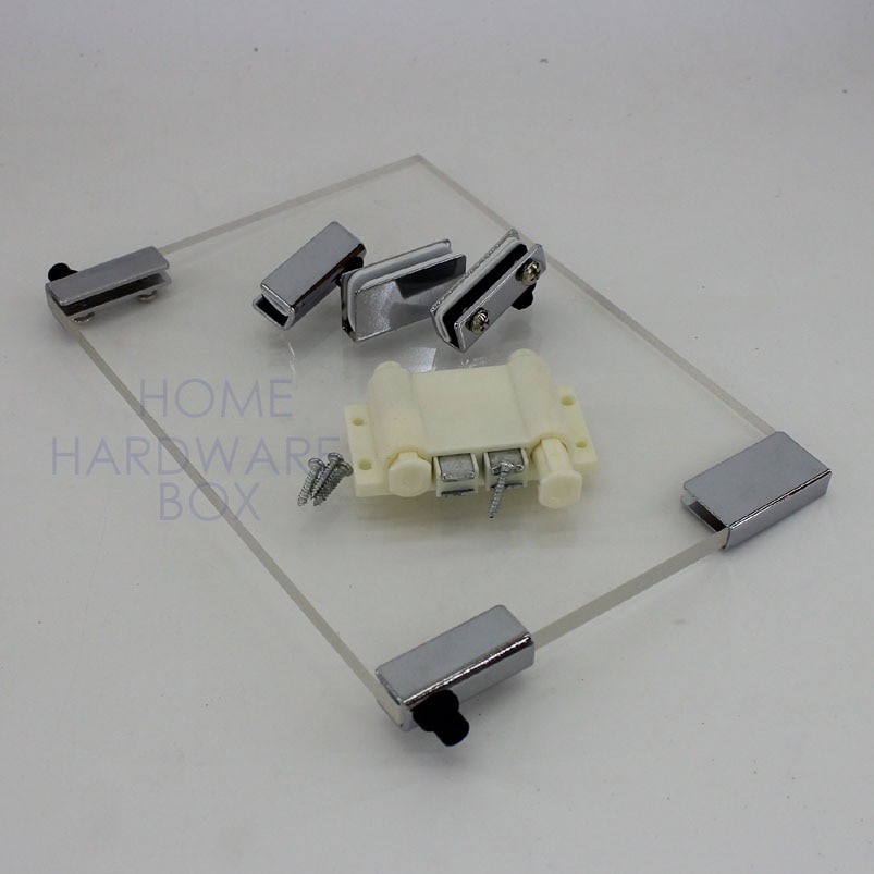 pivot hinge magnet double door catch swing glass c... – Grandado