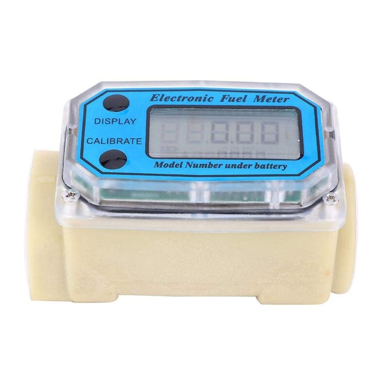 Compact Turbine Flow Meter Lcd Digitale Display Fl... – Grandado
