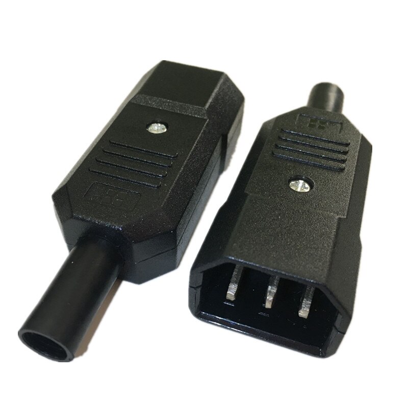 IEC Gerade Kabel Stecker Stecker-Dosen C13 C14 – Vicedeal