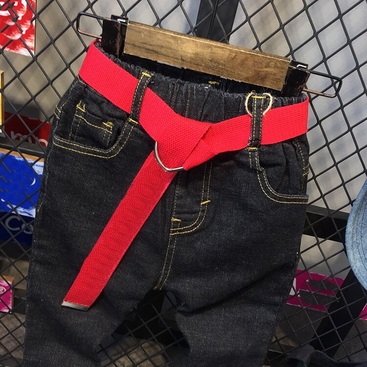 Leuke Cartoon Patroon Kids Jeans Lente Herfst Kind... – Grandado