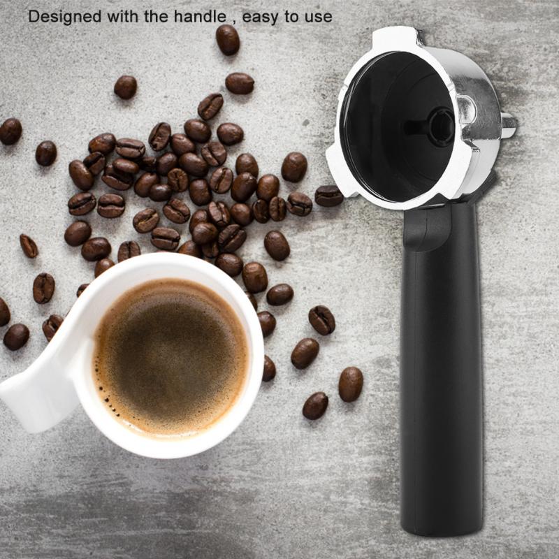 Stainless Steel Coffee Machine Filter Portafilter Acid Branch Wooden ...