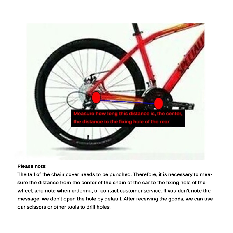 1PC Bicycle Chain Guard Cover Sales Black Style AB... – Grandado