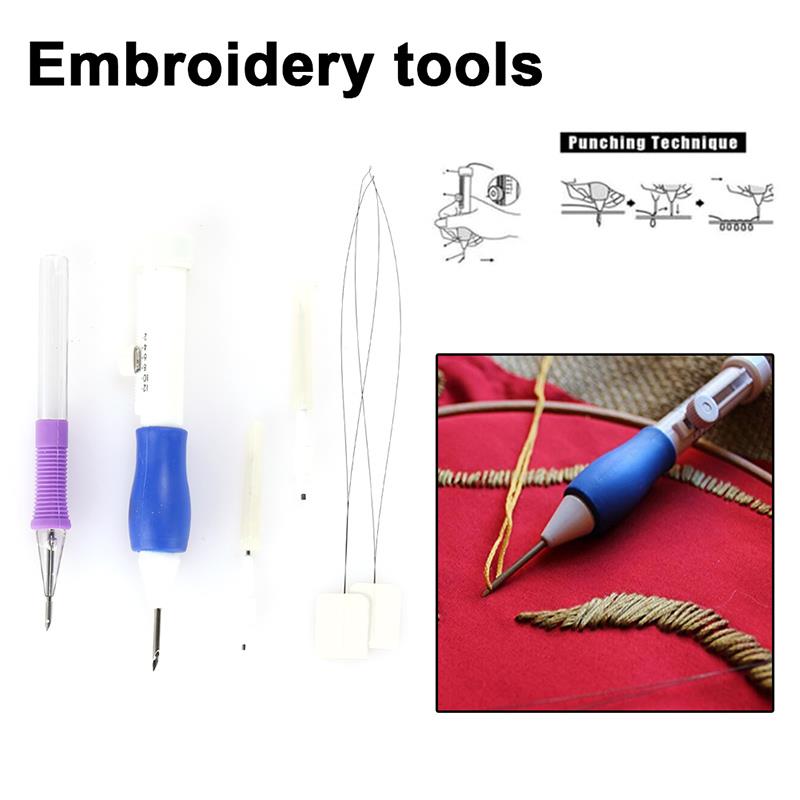 Plastic Embroidery Tool Magic Embroidery Pen Durab... – Grandado