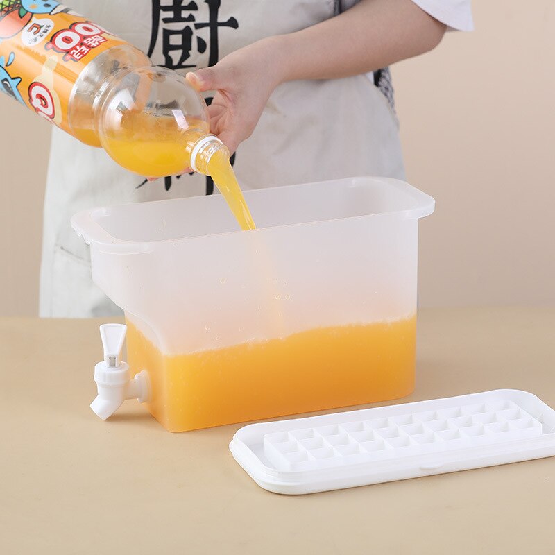 Koelkast Koud Drankje Water Tank Met Kraan Fruit T... – Vicedeal