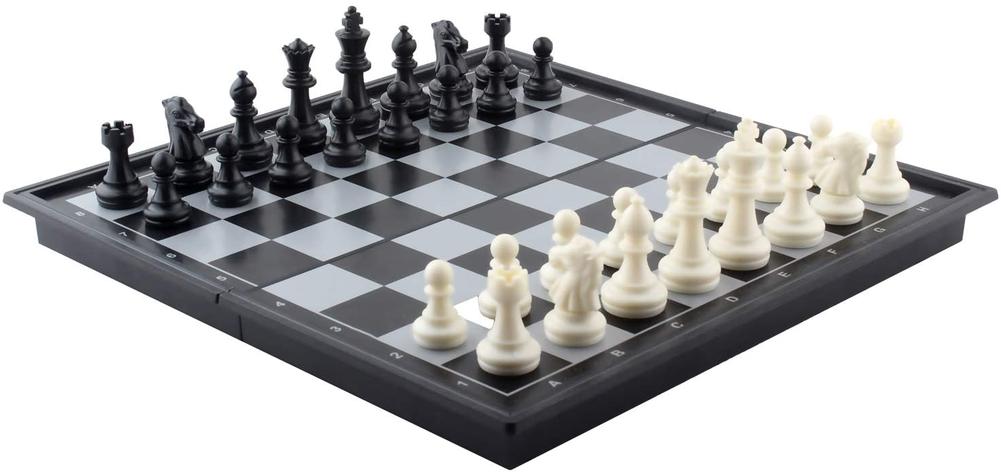 RCtown Magnetic Travel Chess Set With 32CM Folding... – Grandado