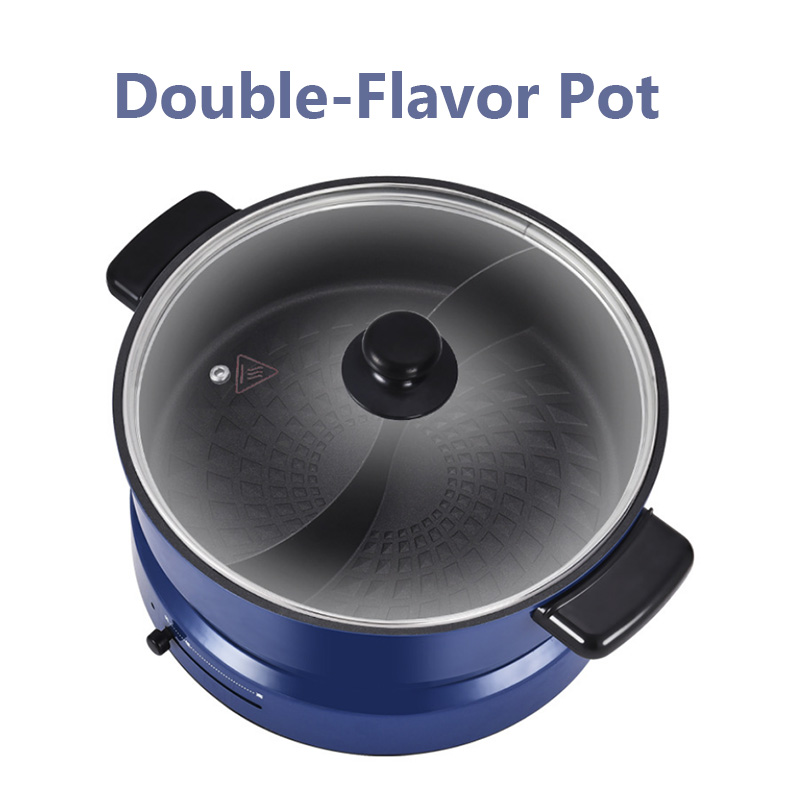 DMWD 4L Multifunctional pot Round /Double-flavor p... – Grandado