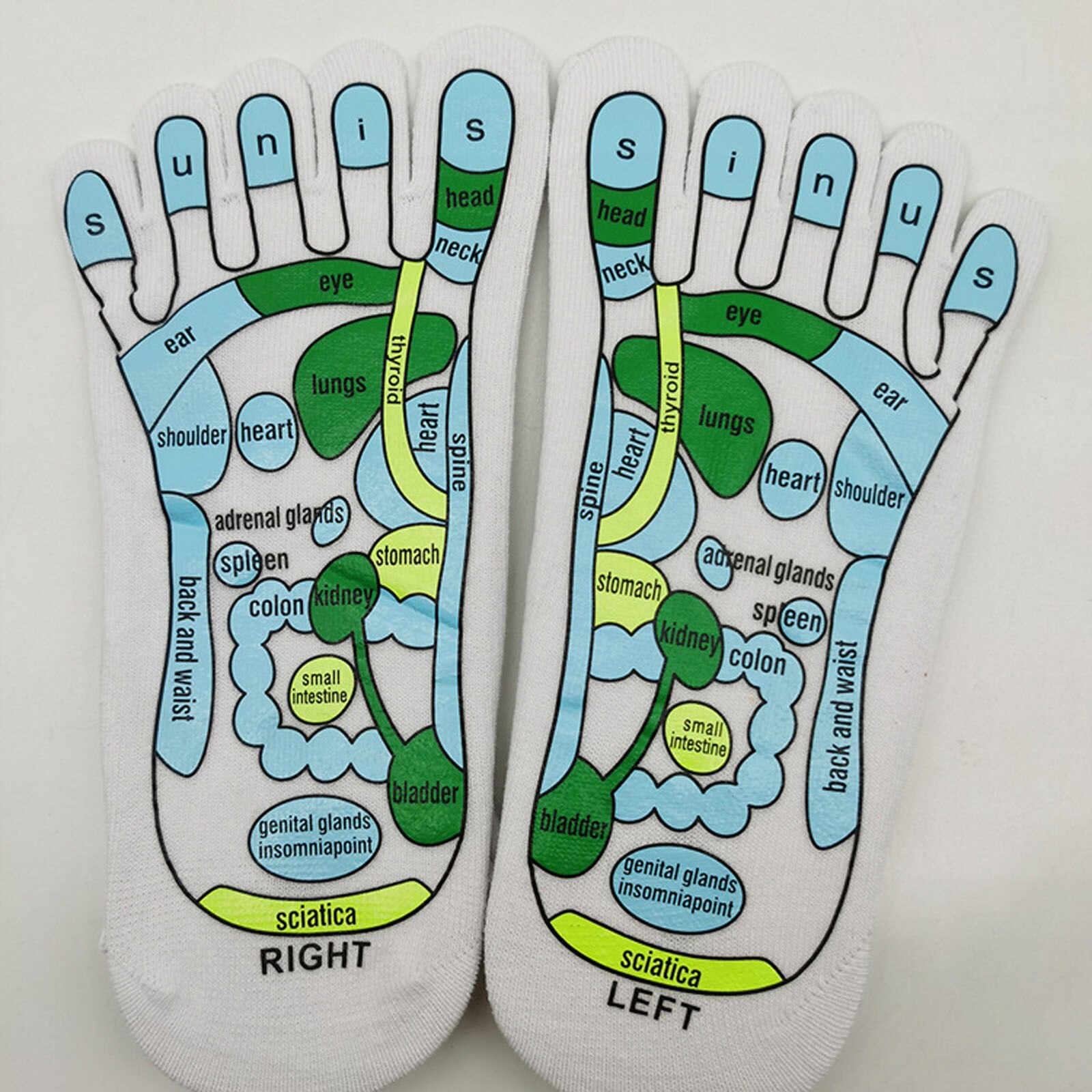Health Care Socks Foot Acupoint Printing Socks Acu... – Grandado