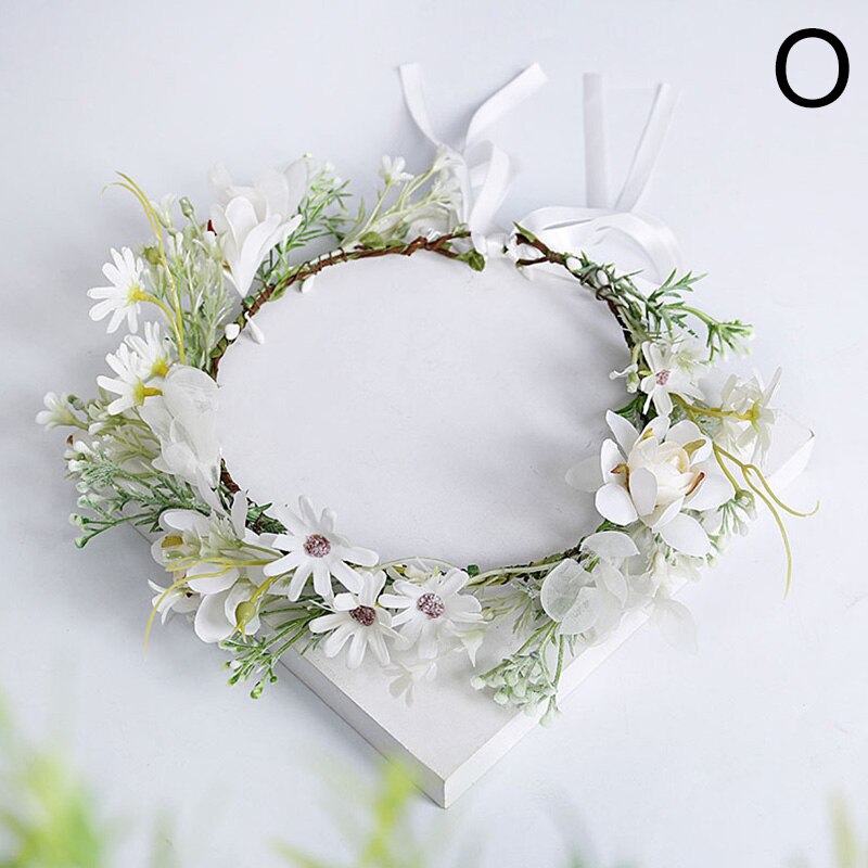 Flower Headband Spring Bohemian Flower Crowns Flor... – Grandado