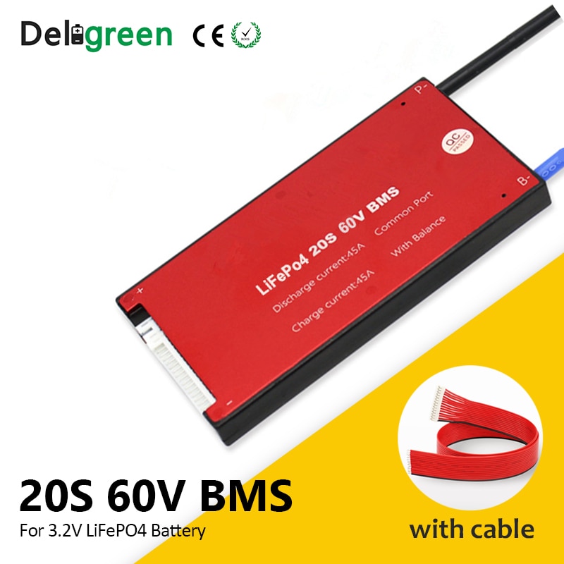 Deligreen 20S 30A 40A 50A 60A 60V PCM/PCB/BMS for ... – Grandado