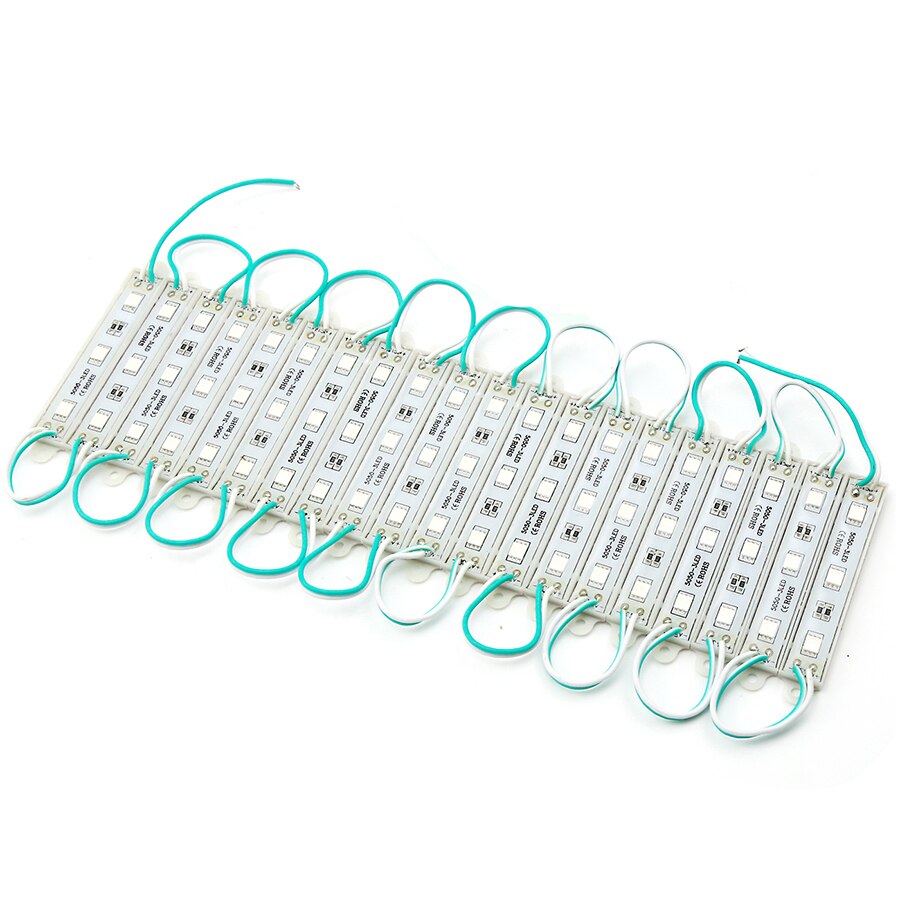 LED Modules Light SMD 5050 3LED DC12V Waterproof A... – Grandado
