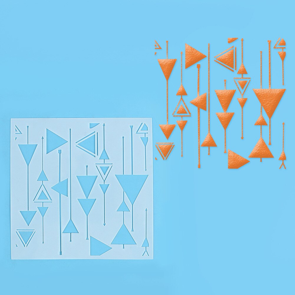 13*13 Geometry Layering Stencils graffiti hand cop... – Vicedeal