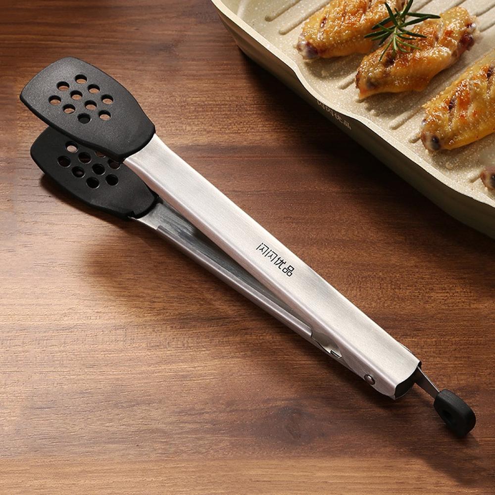 160g 304 Stainless steel food clip grill clip Tong... – Vicedeal